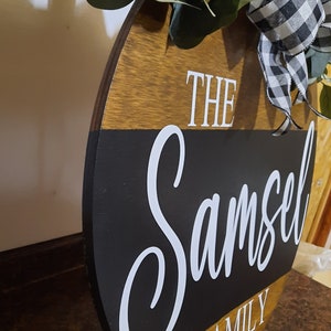 Front Door Decor, Front Door Sign, Personalized Door Sign, Front Door ...