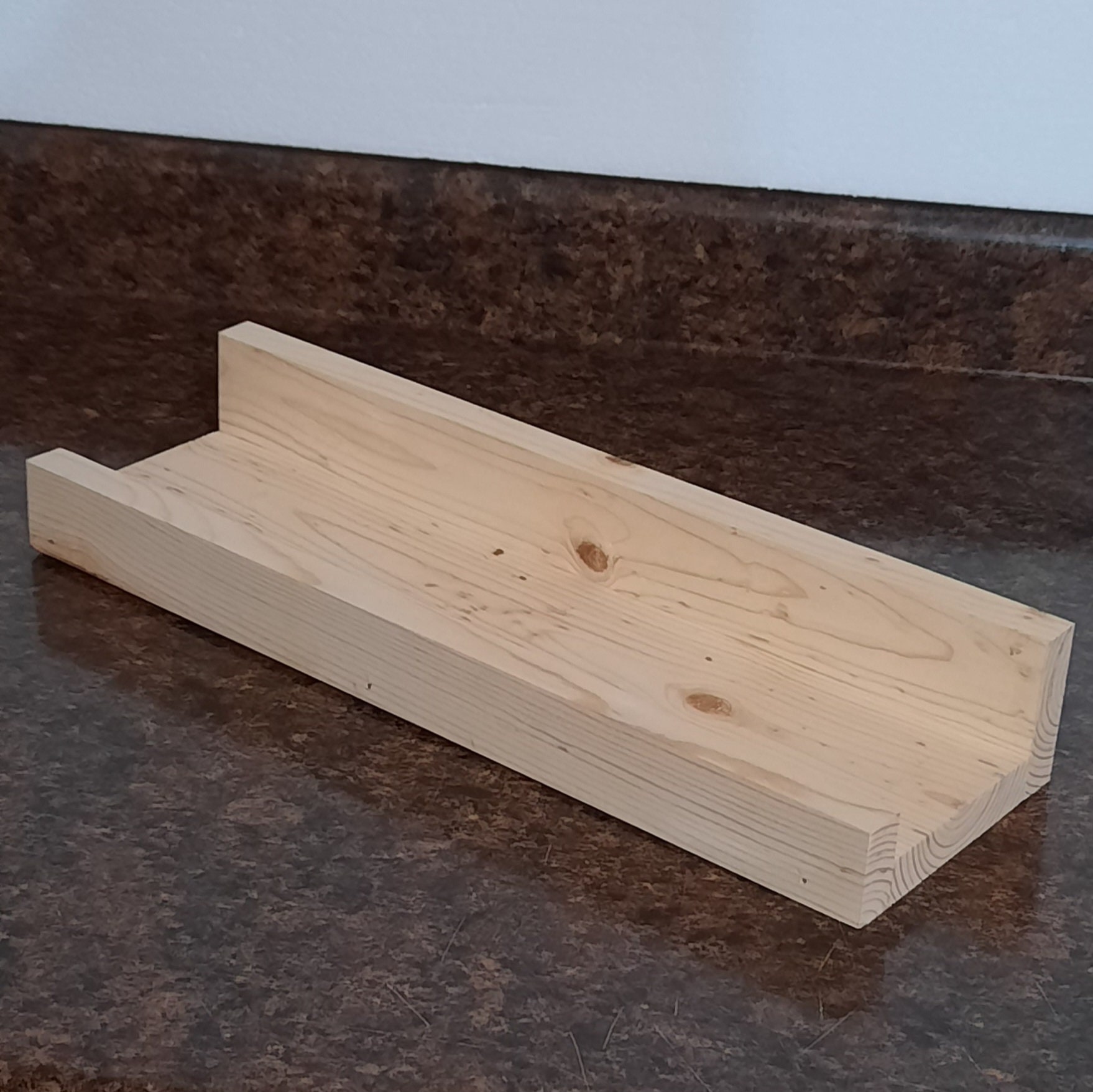 Wooden Ledge Shelves, Rustic Wooden Shelves, Wood Shelves, Wooden Wall ...