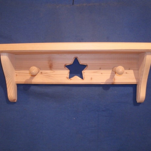 Wooden Bow Shelf - Etsy