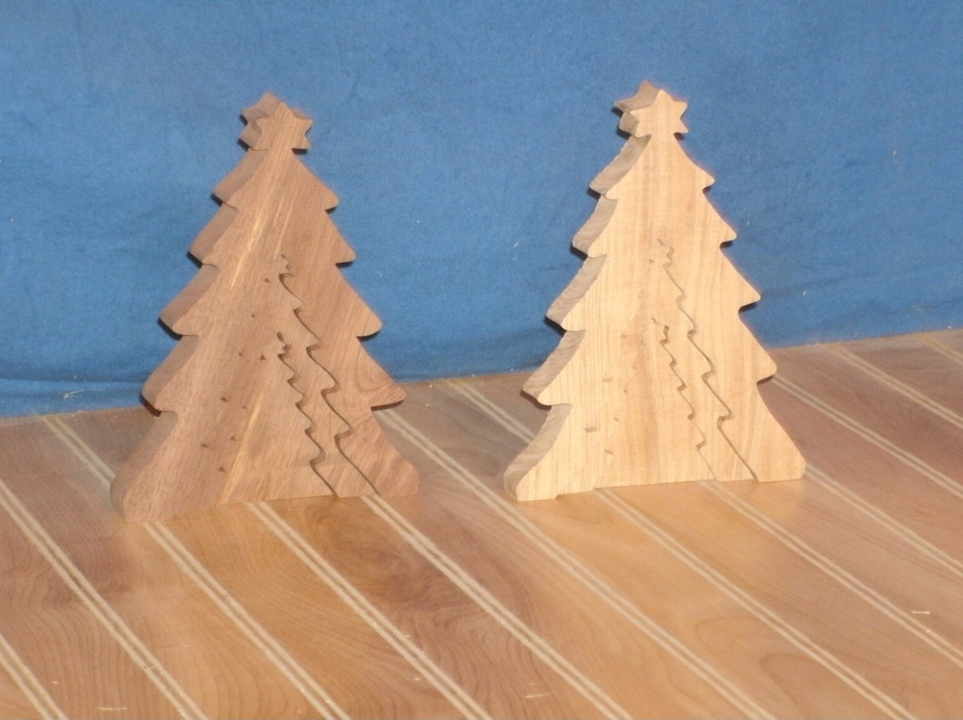 Wooden Christmas Tree Puzzle, Christmas Tree, Wood Christmas Tree, Tree ...
