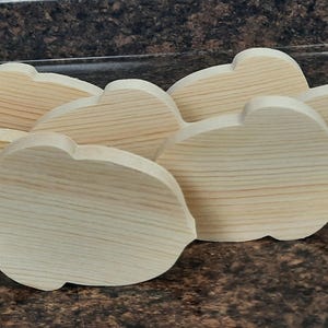 10 or 20 Wooden Acorn Blanks, Acorn Shapes, Unfinished Wooden Acorn ...