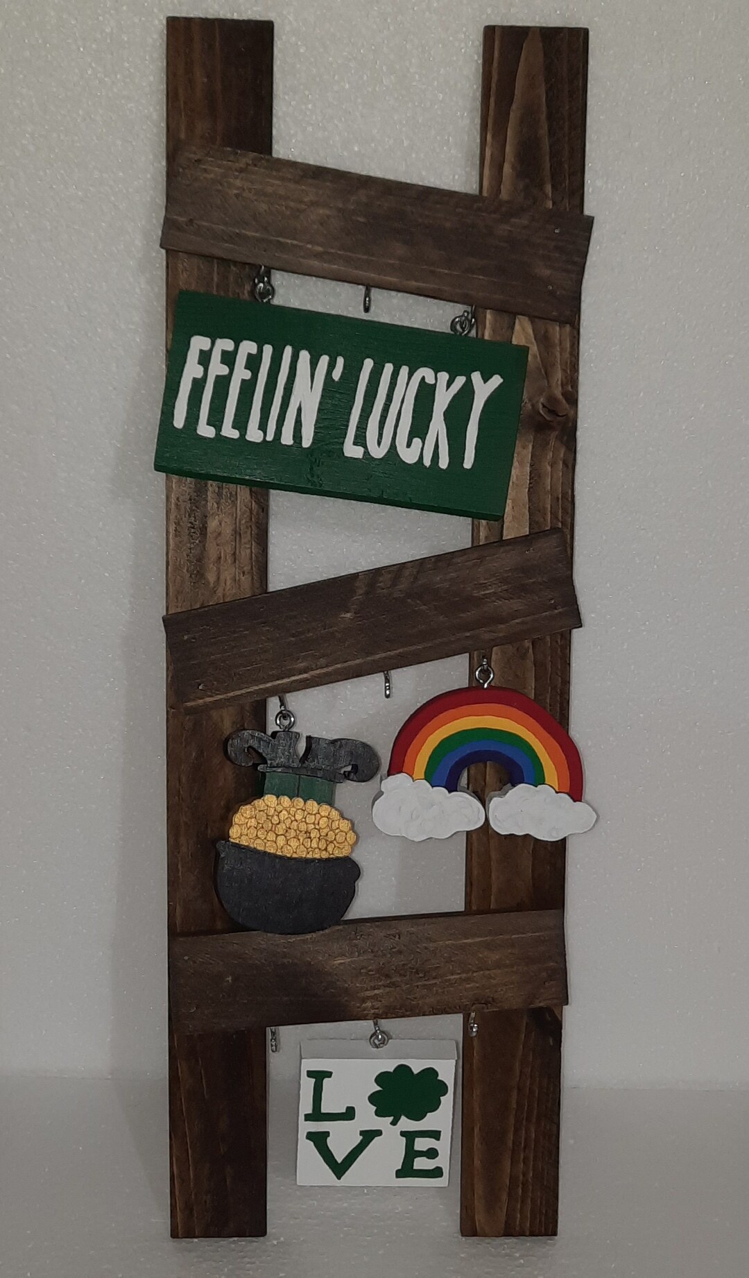 Interchangeable Leaning Ladder Stand Inserts, INSERTS ONLY Farmhouse ...