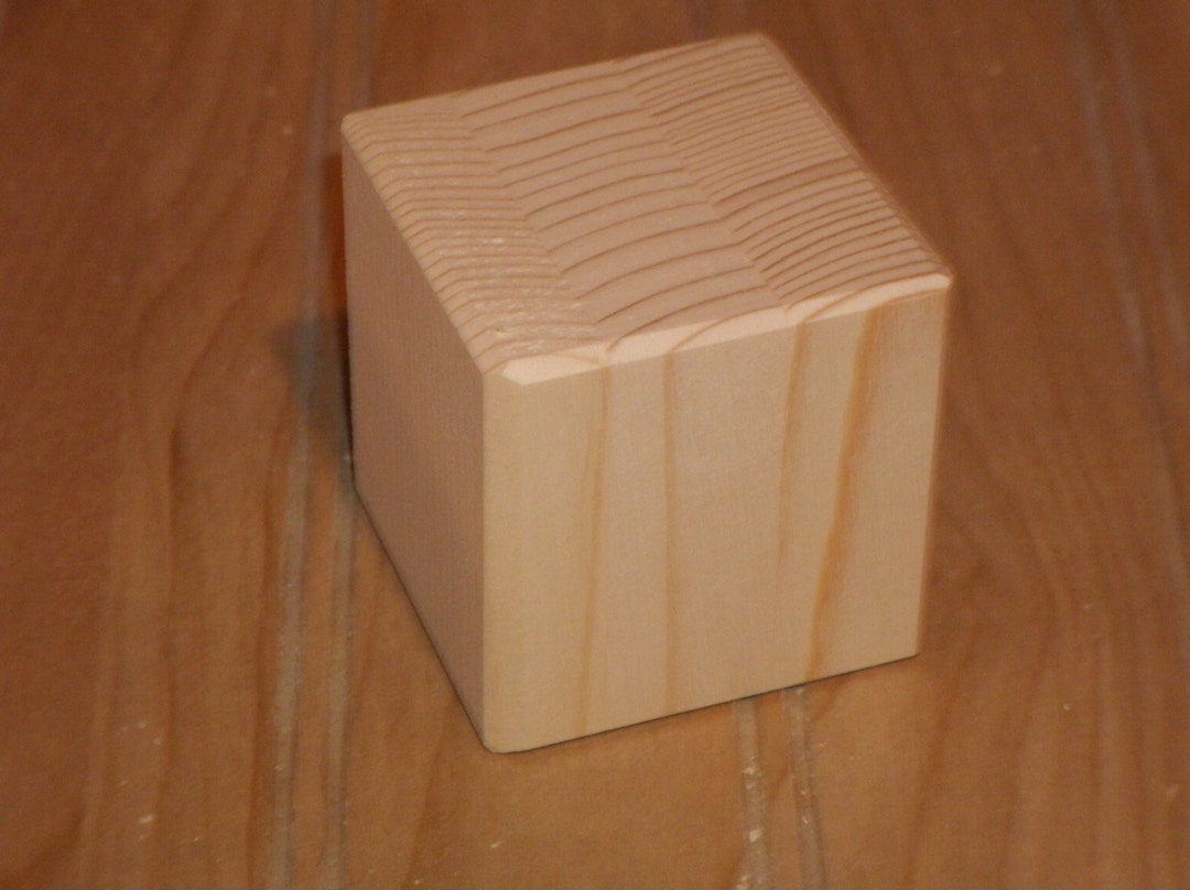 50 Unfinished 2" Wooden Blocks, Unfinished Wood Blocks, Wood Blocks ...