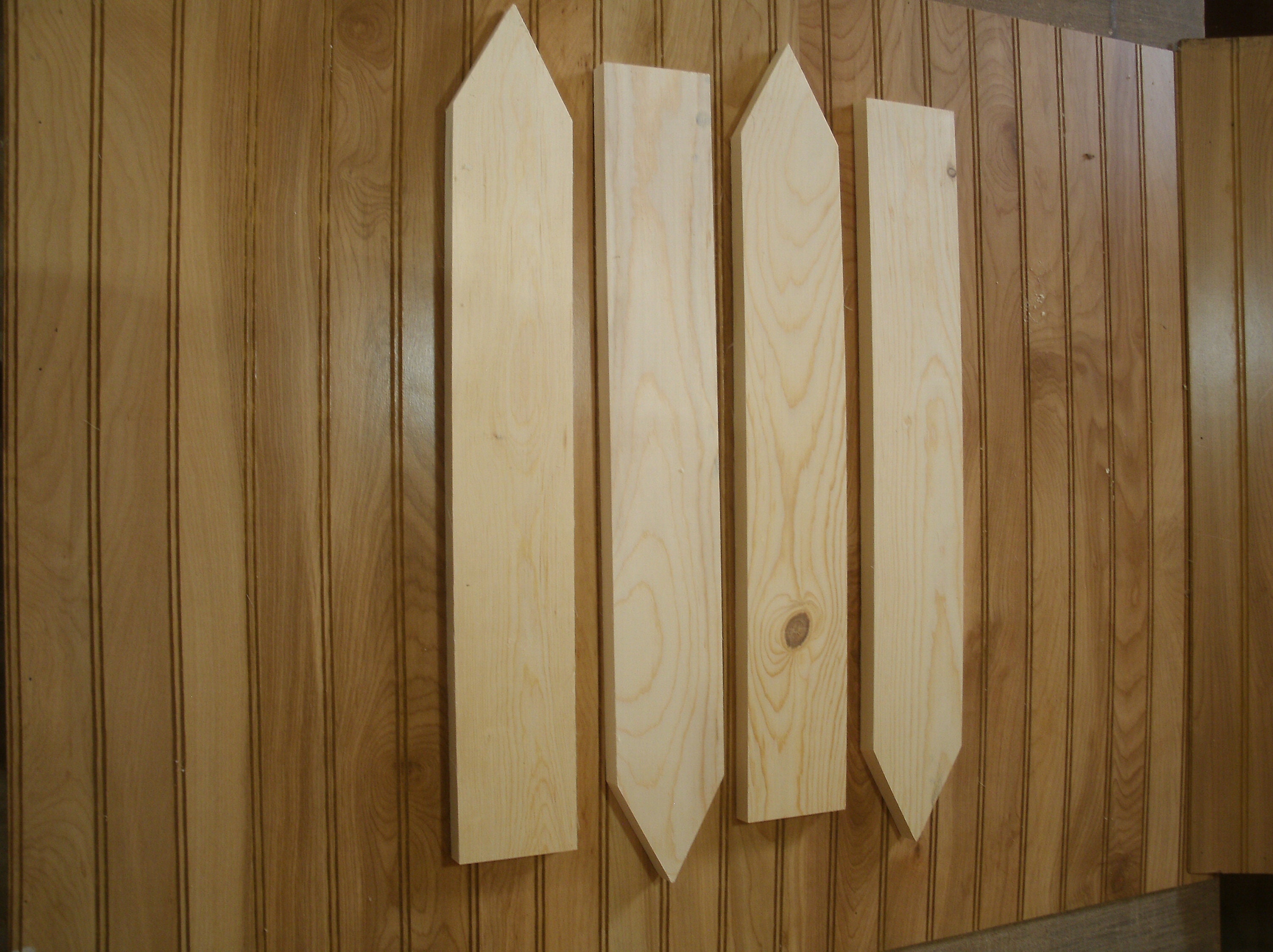 4 - 24" Directional Arrows, Directional Signs,sanded Unfinished ...