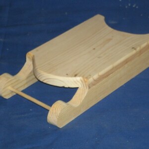 Wooden Sled, Unfinished Wooden Sled, Small Wooden Sled, Decorative ...