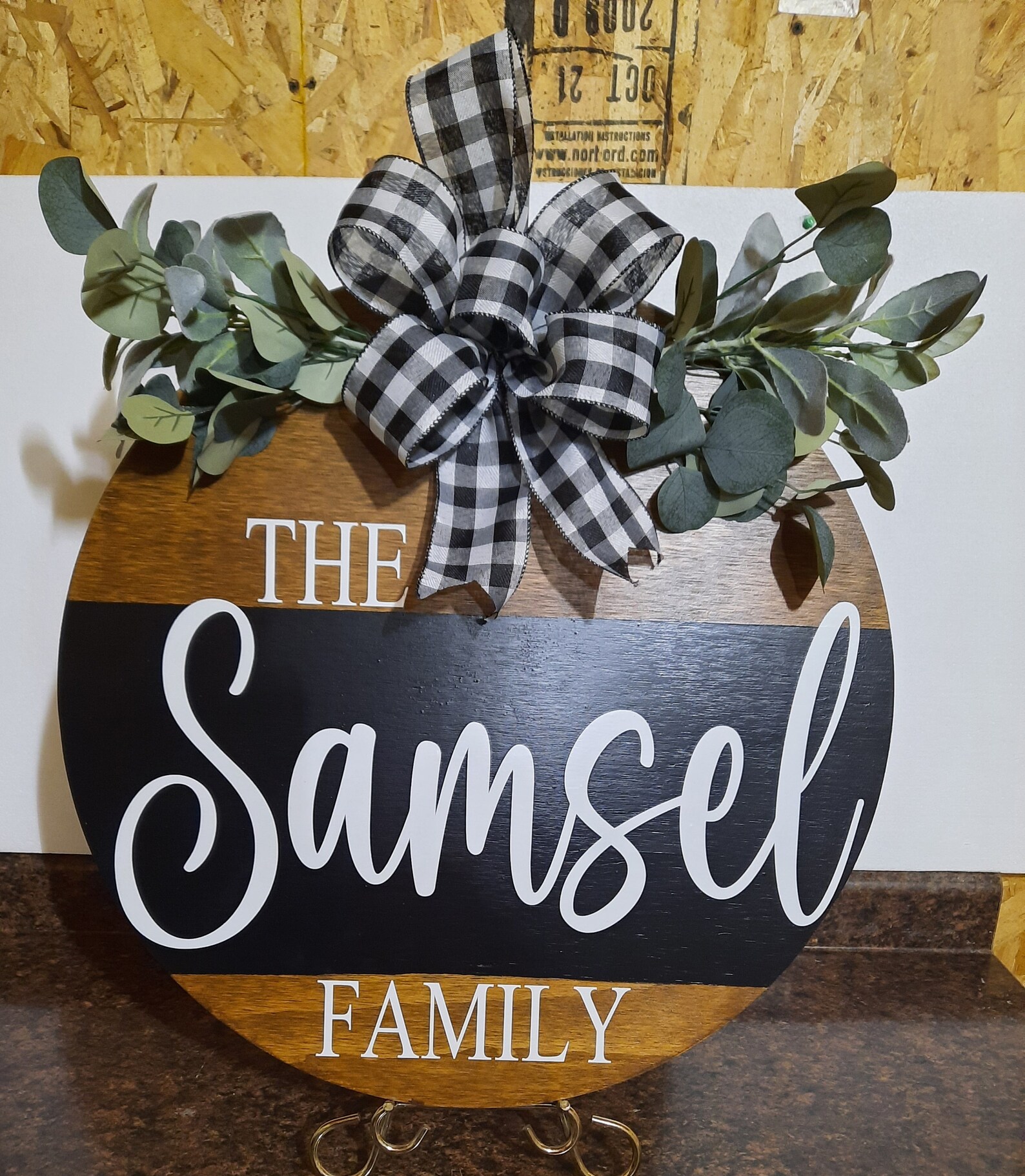 Front Door Decor Front Door Sign Personalized Door Sign - Etsy