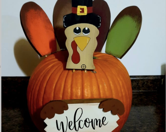 Tom Turkey Pumpkin Pokes - Etsy
