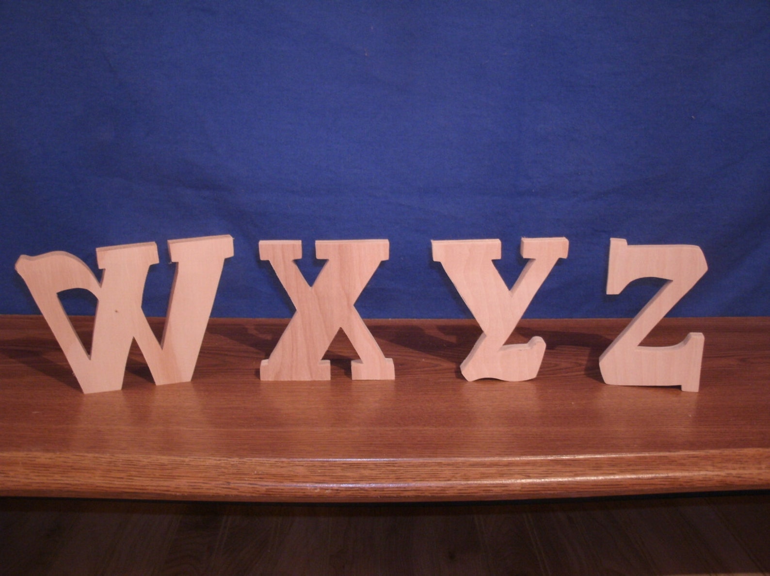 Buy 4 Wooden Letters Unfinished Wooden Letters 1/2 Online in India - Etsy