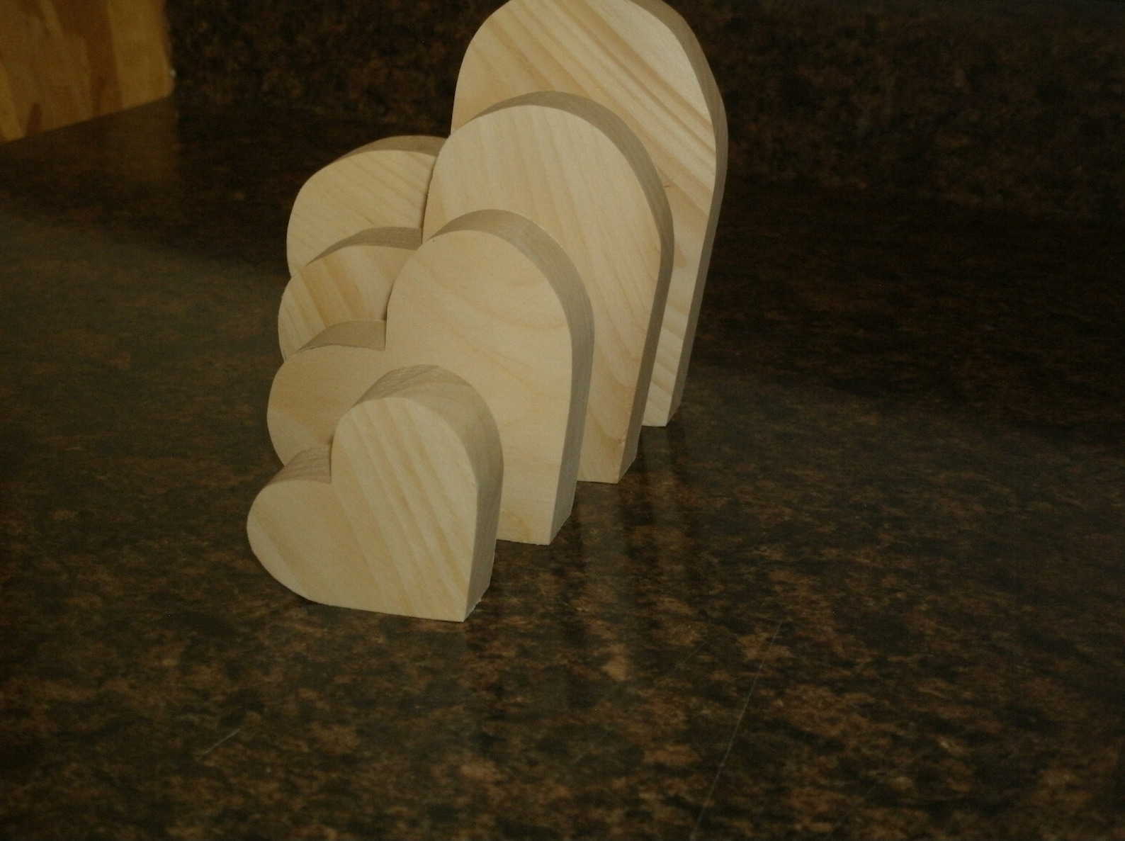 10 or 20 Unfinished Wood Heart, Wooden Heart, Wooden Heart Cutouts ...