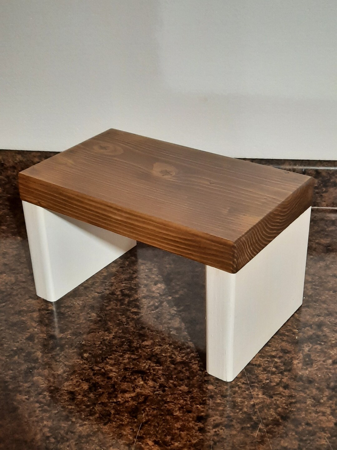 Kids Step Stool, Toddler Step Stool, Wooden Step Stool, Rustic Step ...