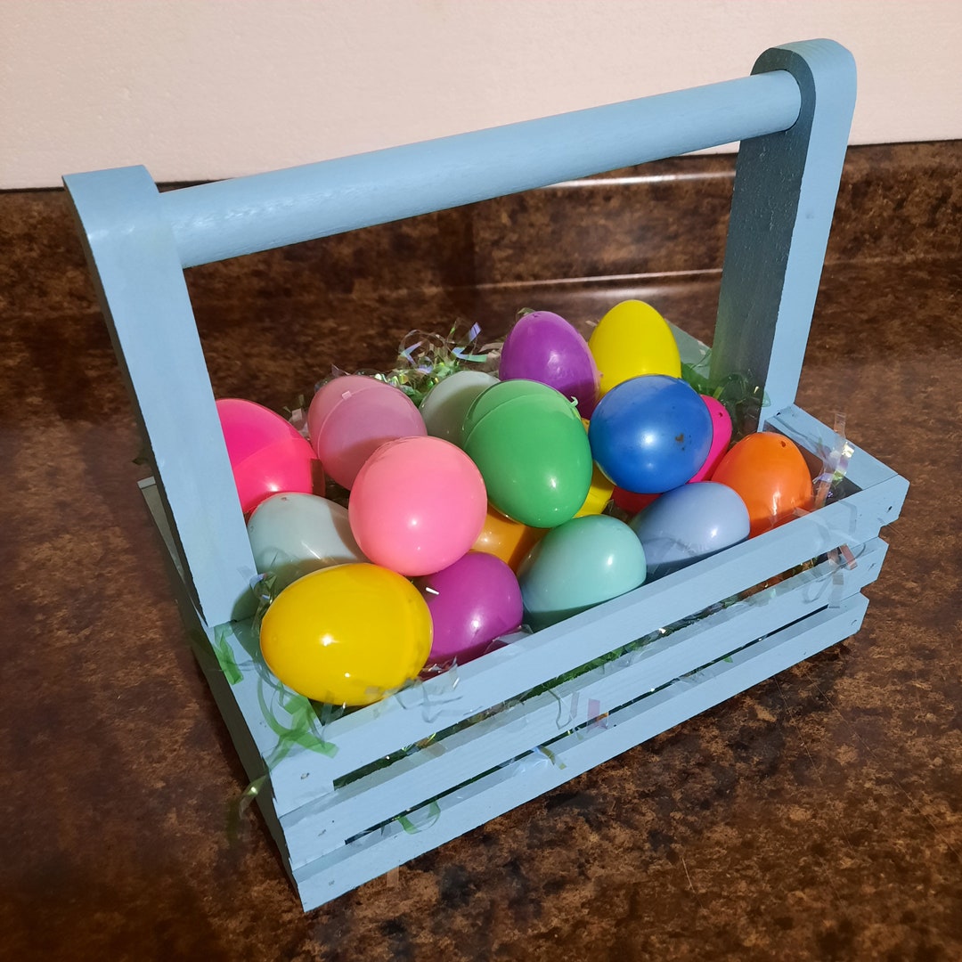 Personalized Easter Basket, Kids Easter Basket, Wooden Easter Basket ...