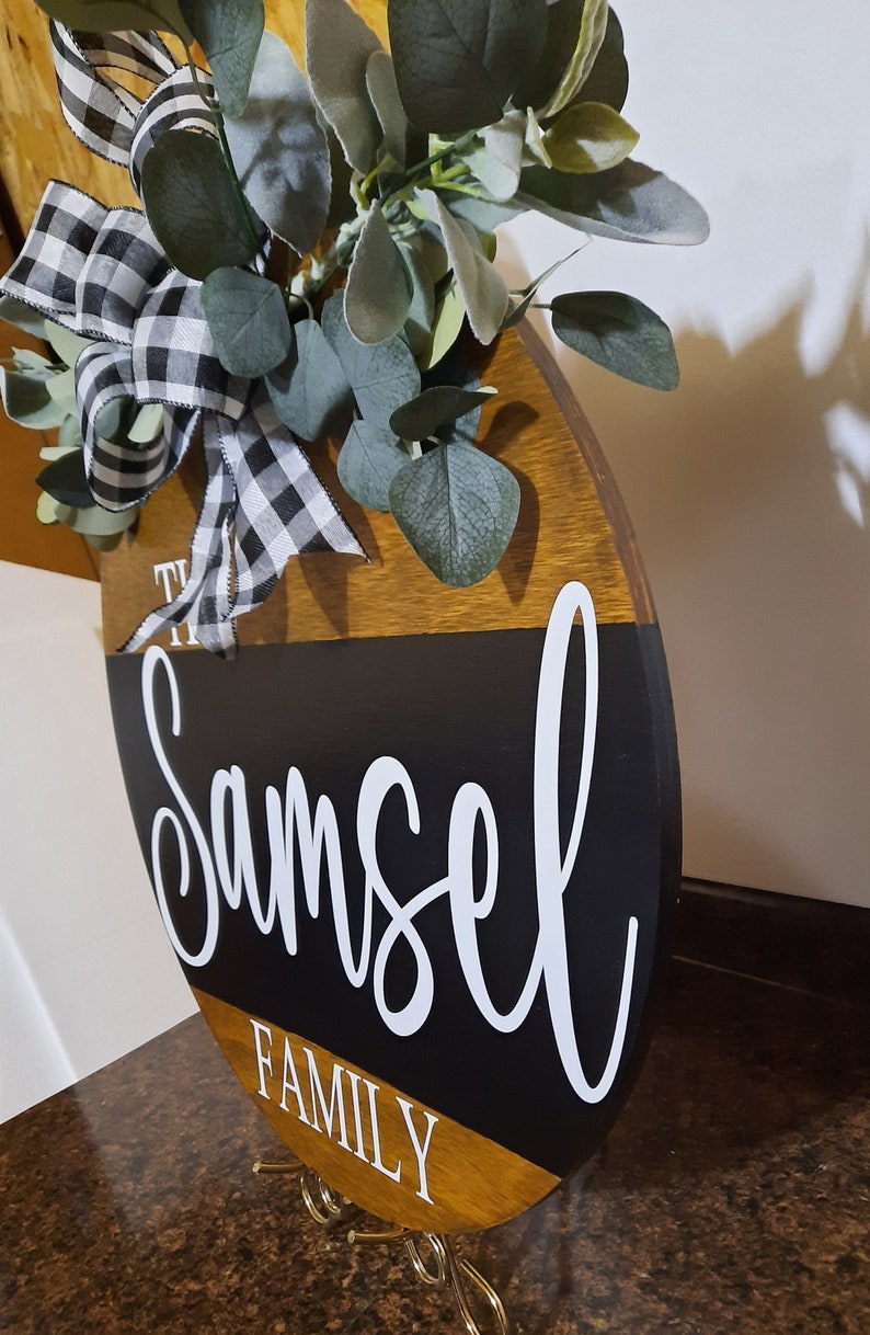 Front Door Decor Front Door Sign Personalized Door Sign - Etsy