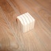 40 Unfinished Wood Blocks, 1 1/2" Unfinished Wooden Blocks, Baby Blocks ...