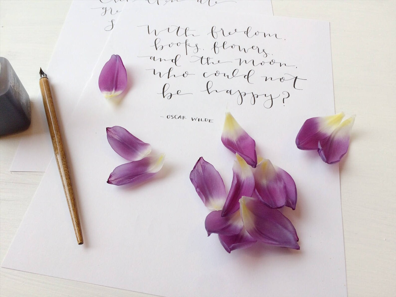 Custom Page | Calligraphy | Made-to-order - Etsy