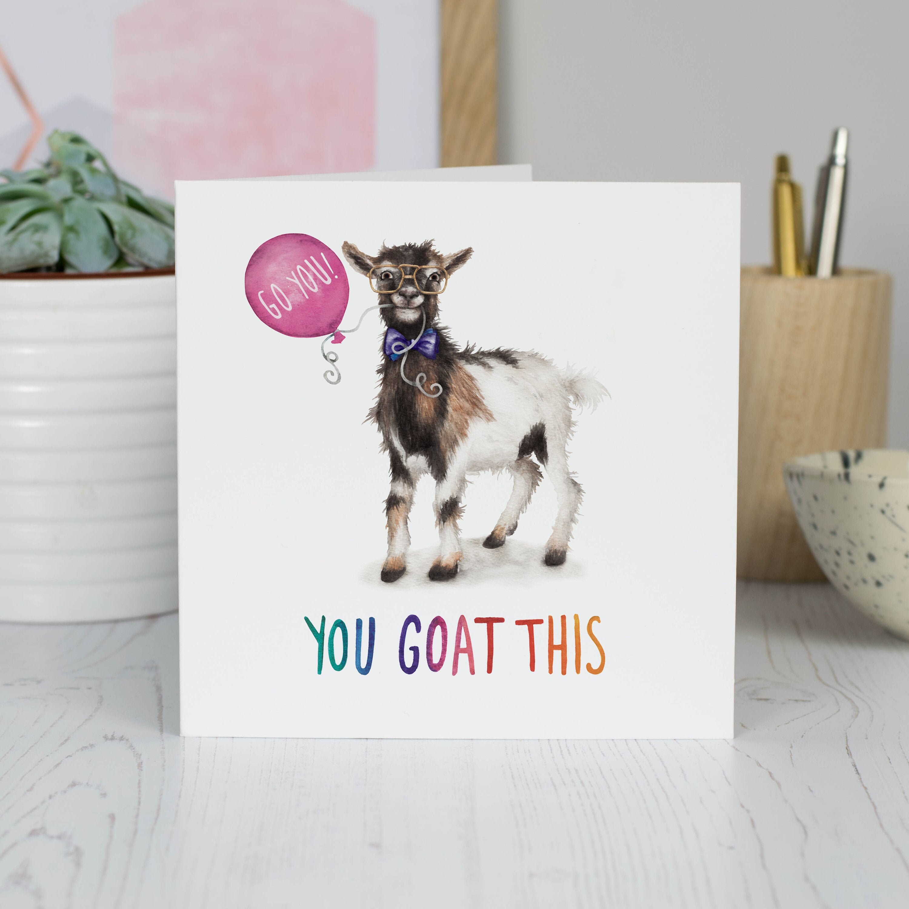 You Goat This Funny Good Luck Card Driving Theory Test - Etsy UK