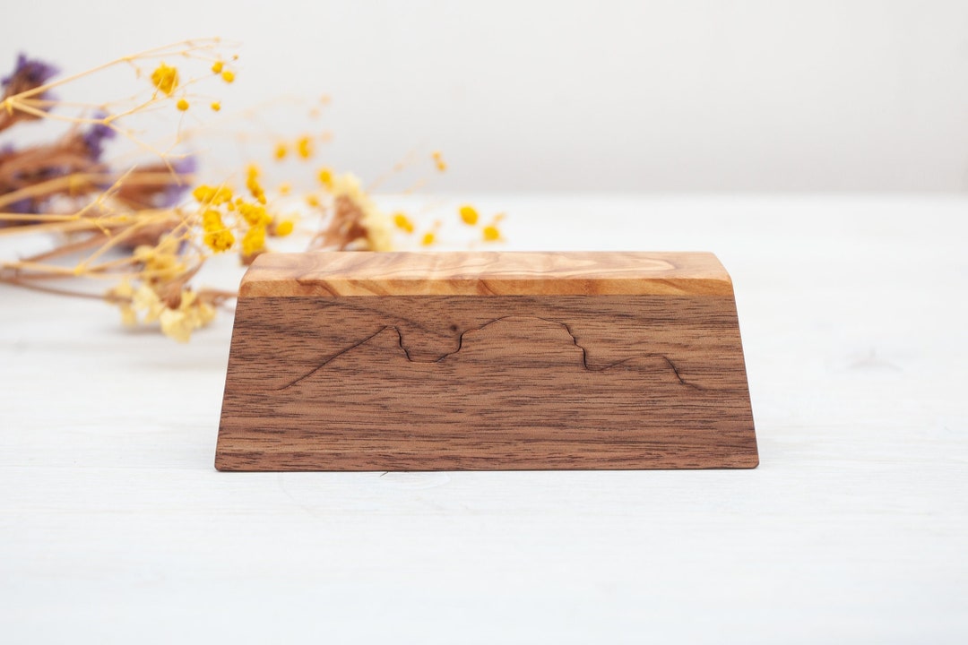 Mountain Ring Box, Three Sisters Fernie Mountain Range - Wedding Ring ...