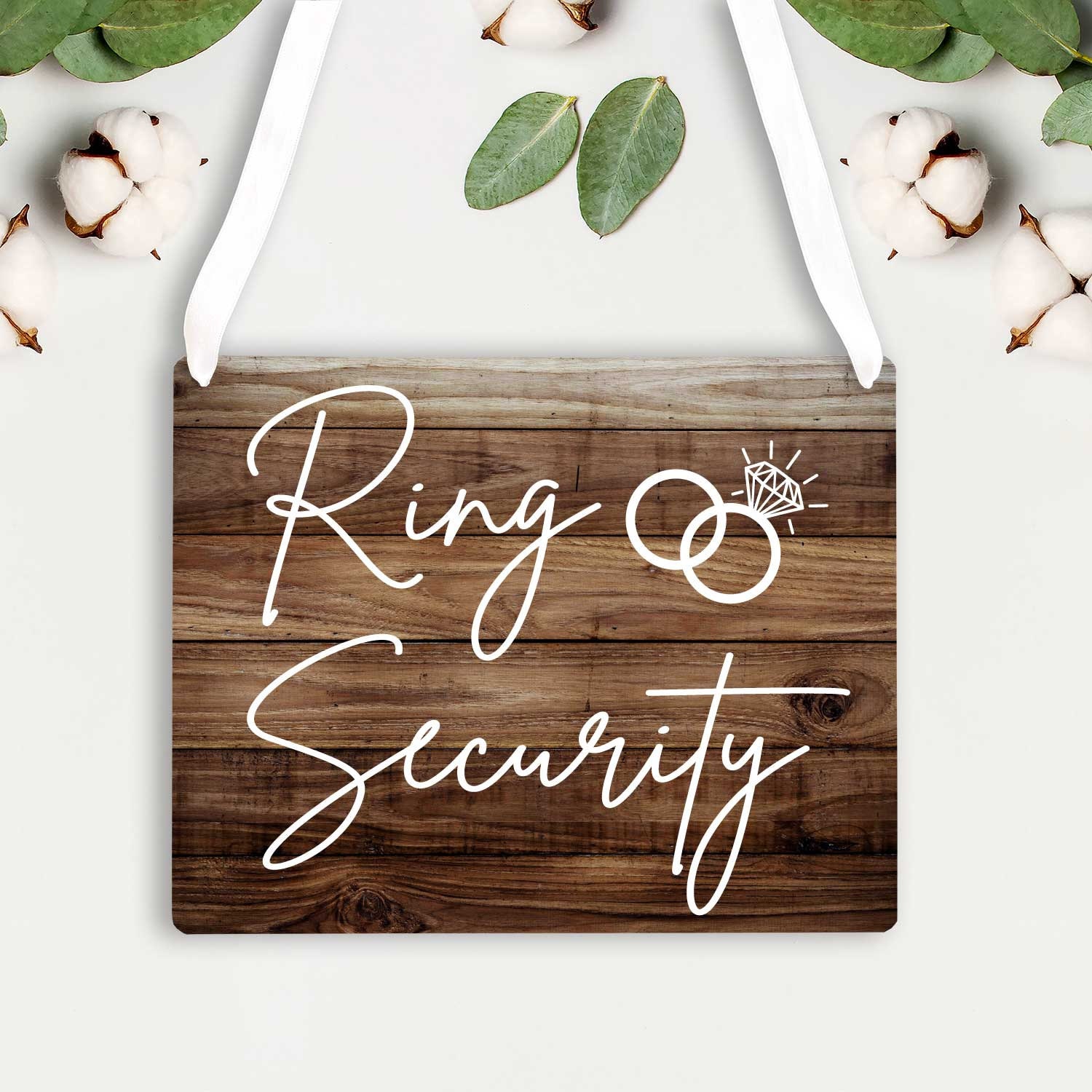 Ring Bearer Wedding Sign Ring Security Funny Ring Bearer - Etsy