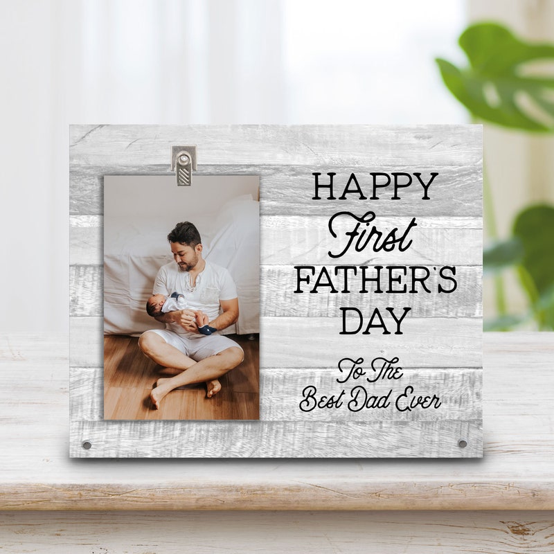 Fathers Day Photo Frame - Etsy
