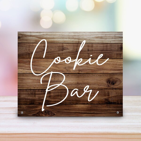 Cookie Bar Signs - Etsy