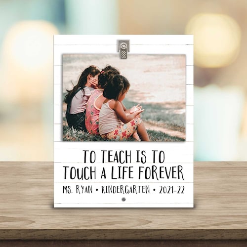 Preschool Teacher Gift Frame Daycare Provider Gift Child - Etsy