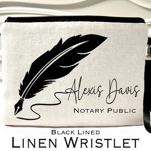 Notary Public Custom Bag, Personalized Notary Public Stamp Bag, Notary ...