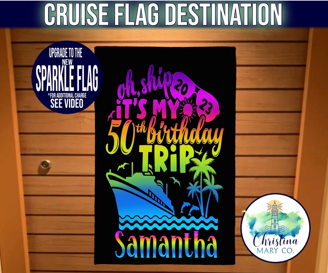 Cruise Magnet Birthday Cruise Door Flag, Cruise Door Decoration, Cruise ...