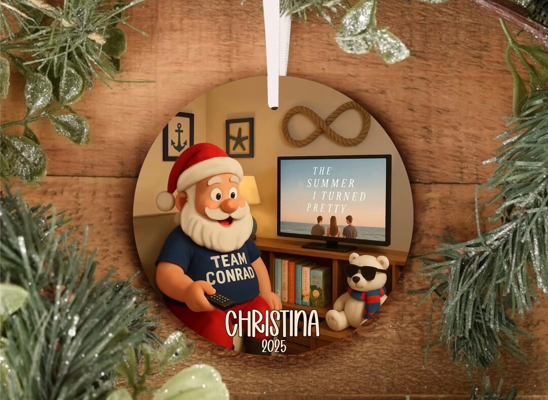 Team Conrad Christmas Ornament – Pretty Summer Beach Romance TV Show ...