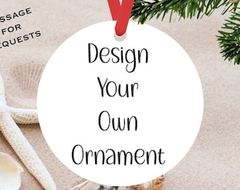 Design Your Own Ornament - Etsy