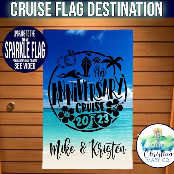 Anniversary Magnetic Cruise Door Sign - Etsy