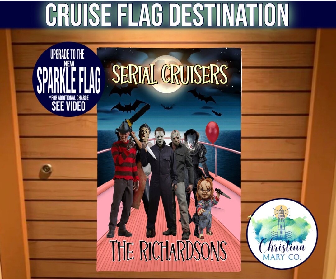 Magnetic Halloween Serial Cruisers Cruise Door Decoration - Etsy