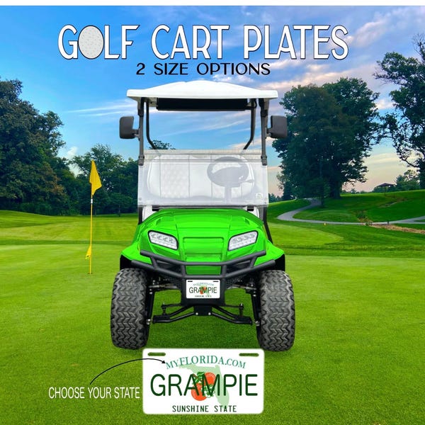 Golf Cart Decals - Etsy