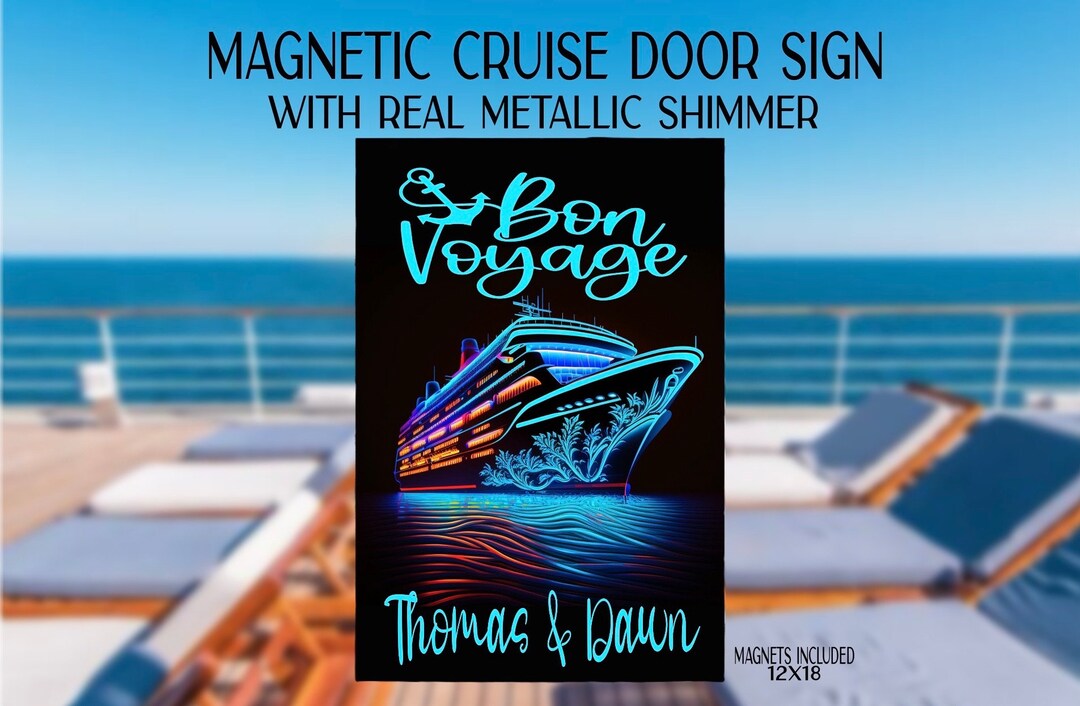 Cruise Magnet Family Trip Sign Banner Flag, Cruise Door Decoration ...