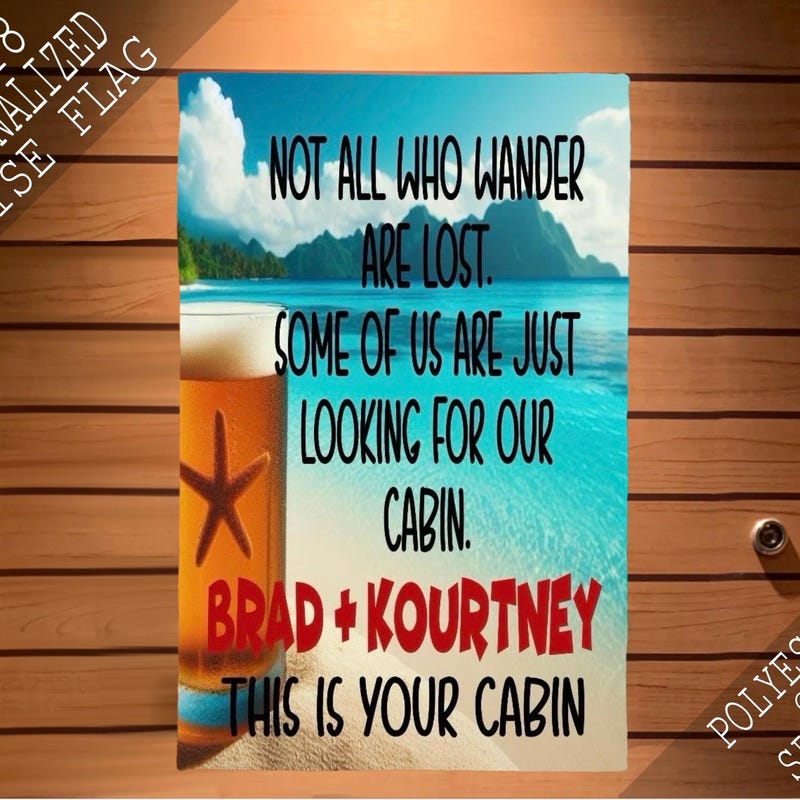 Funny Cabin Signs - Etsy
