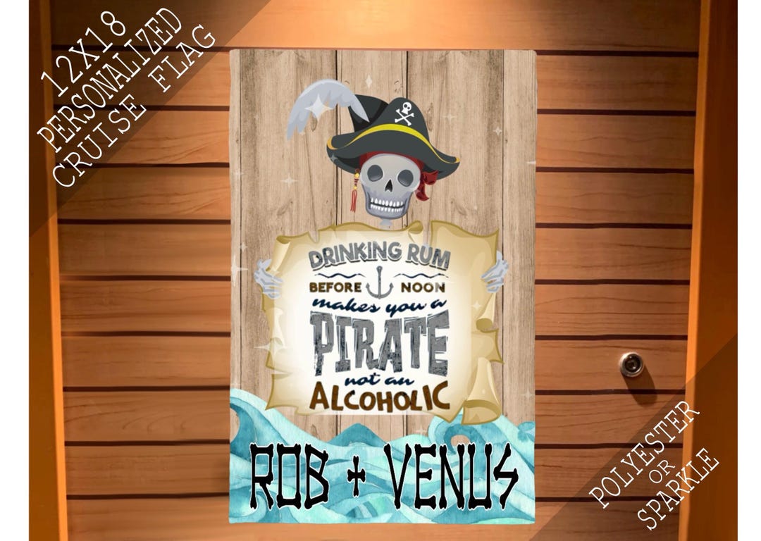Cruise Door Magnet, Magnetic Pirate Cruise Door Flag, Cruise Door ...