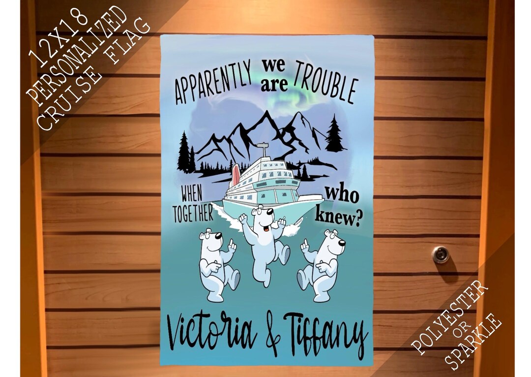 Alaska Cruise Magnet, Family Cruise Banner, Cruise Door Decoration ...