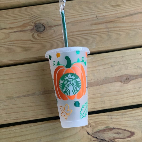 Fall Starbucks Cups - Etsy