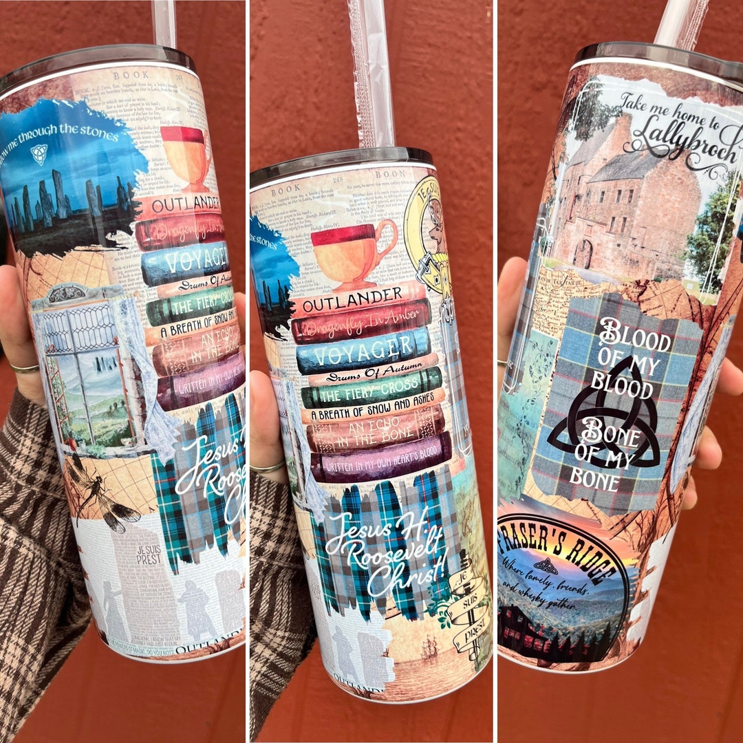 Outlander Collage Tumbler - Etsy