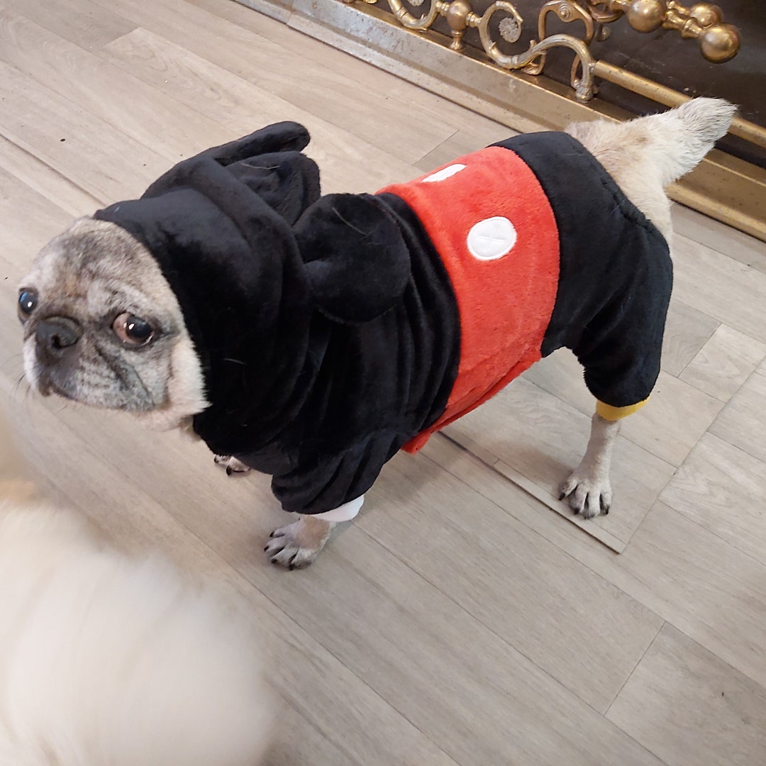 SMALL Mickey Mouse Disney Dog Pet Costume Halloween Christmas Plush ...