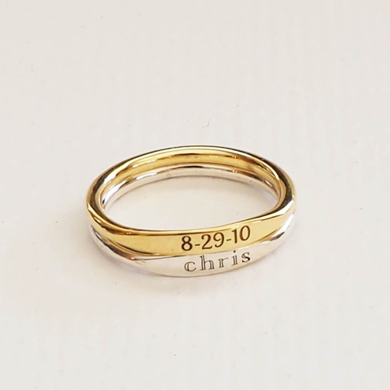 Date Ring - Etsy