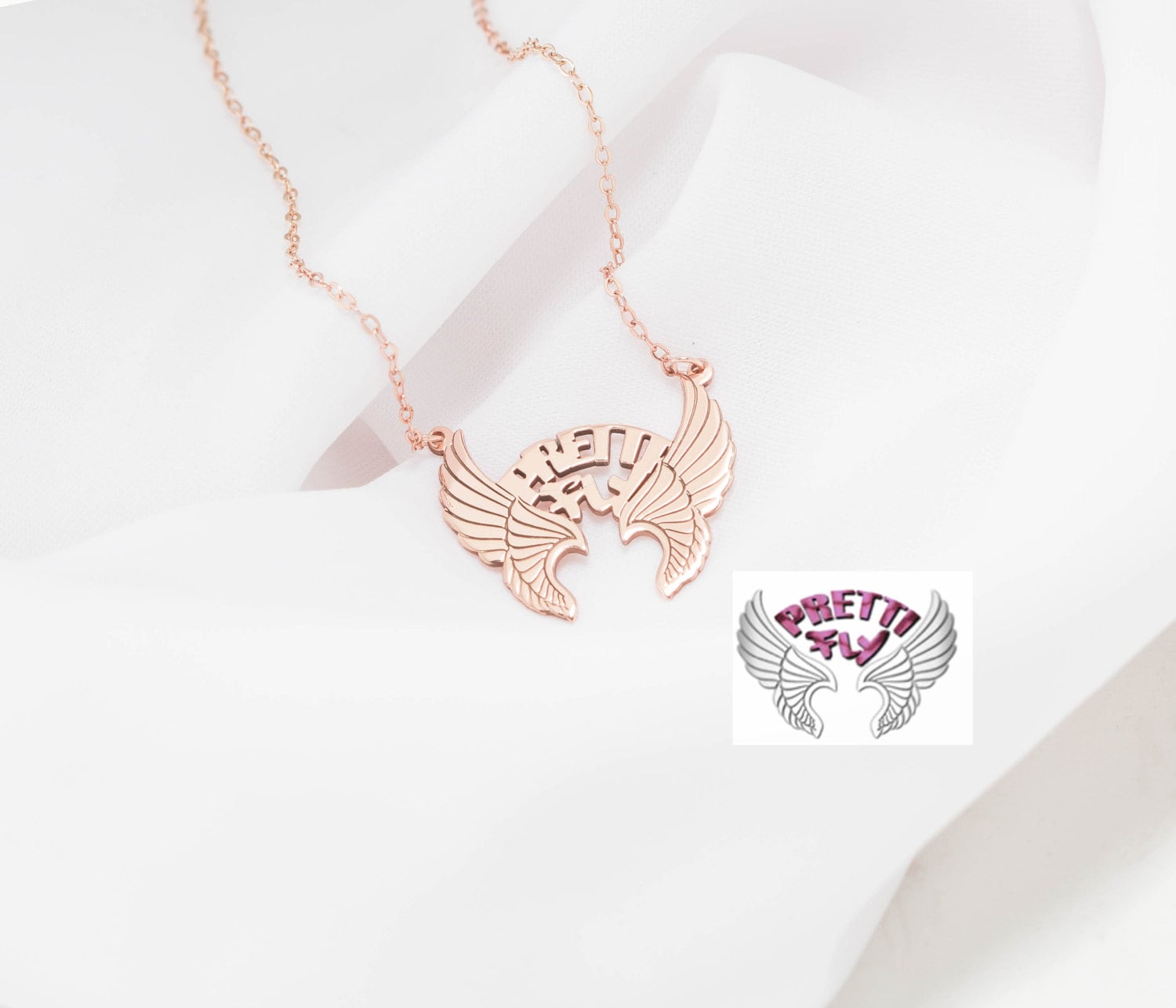 Custom Logo Necklace Company Logo Jewelry Drawing Necklace - Etsy