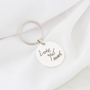 Child's Artwork Keychain • Children Drawing Jewelry • Custom ...