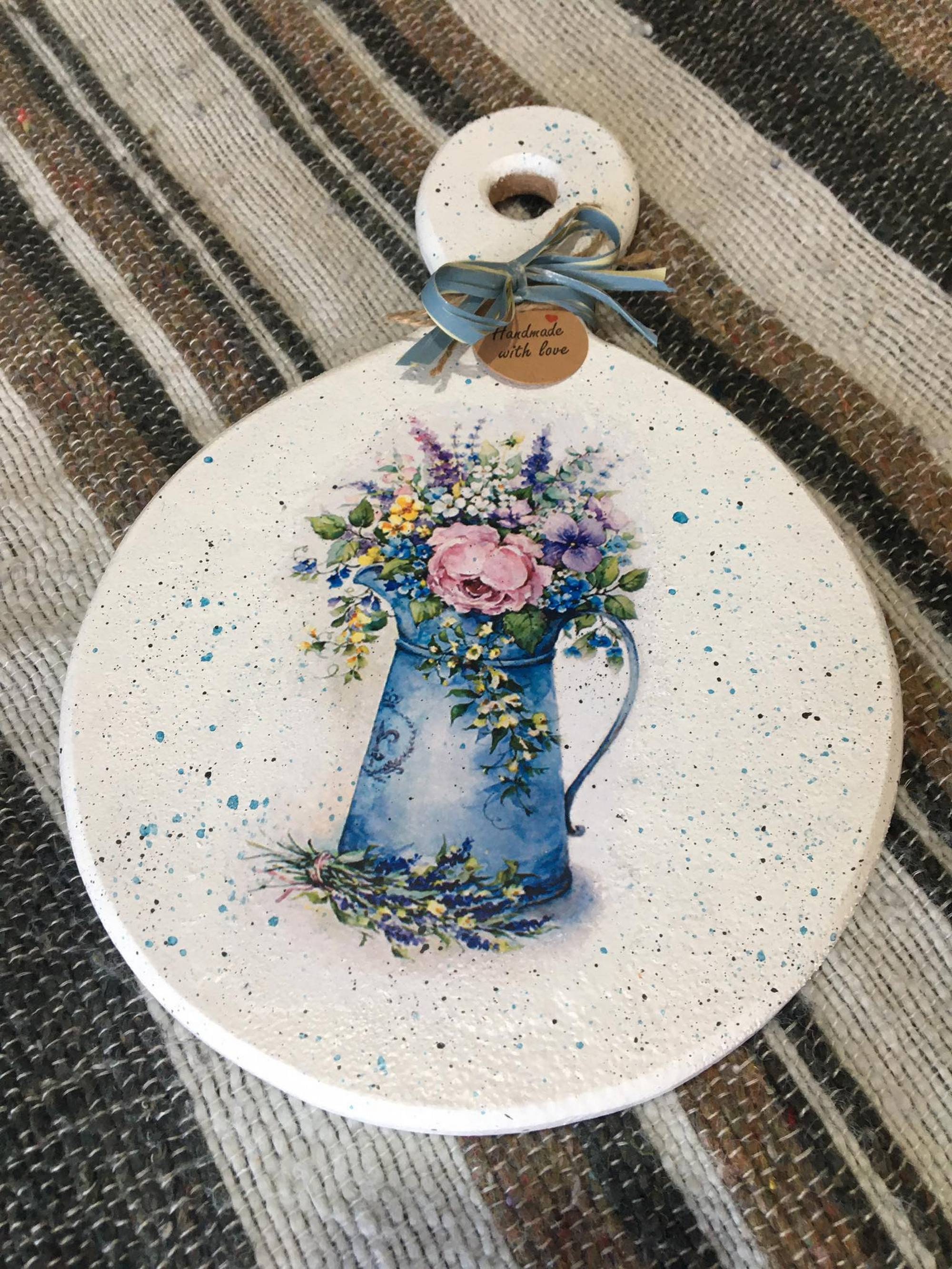 Kitchen Wooden Board Decoupage - Etsy