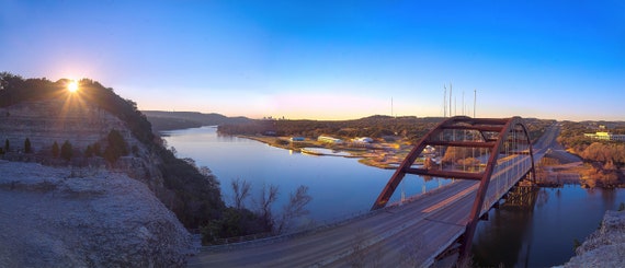 Color Photography 20x40 Fuji Pearl Panoramic Photograph A Sea of Blue 2 ...