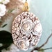 Large Flower Cameo - Etsy