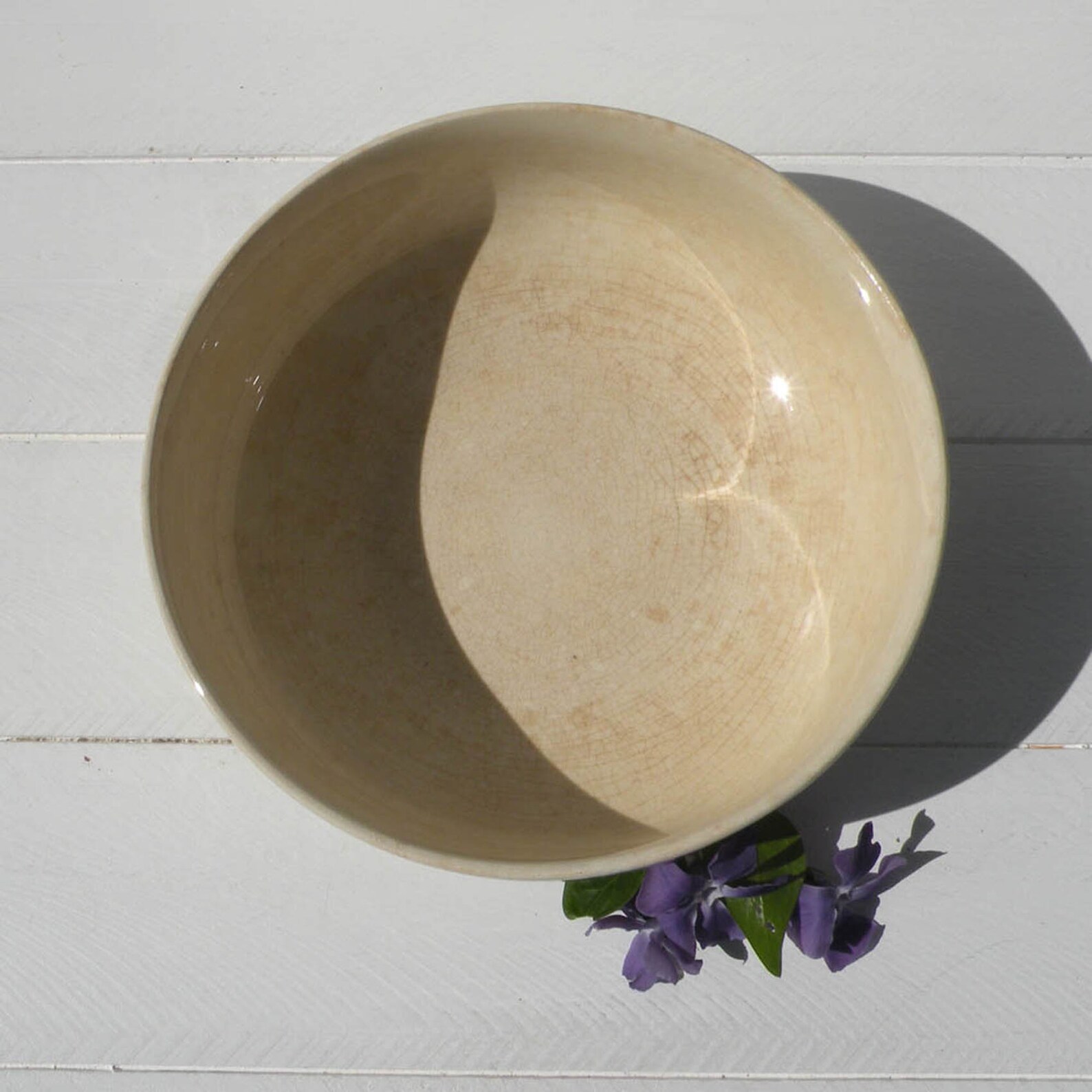 French Vintage Decorative Fruit Bowl With Floral Transfer - Etsy