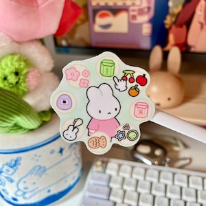 Bunny Tool Ring | 2.5 Inch Cute Waterproof Matte Vinyl Sticker - Etsy