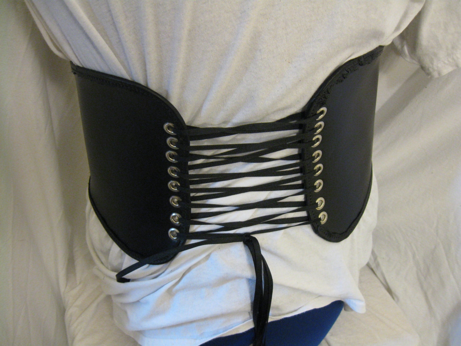 Wide Gothic Metal Waist Cincher - Etsy