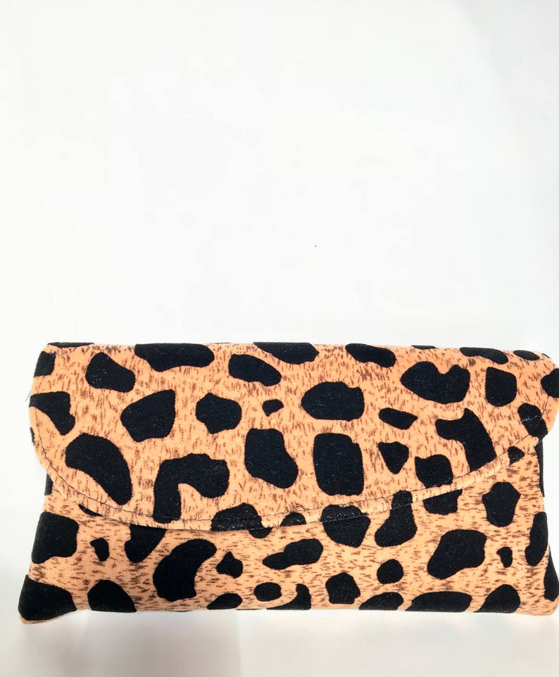 Leopard / Animal Print Clutch - Etsy