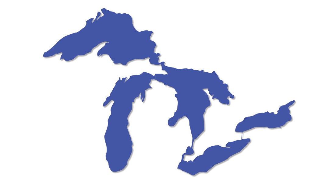 Great Lakes Die Cut Decal - Etsy