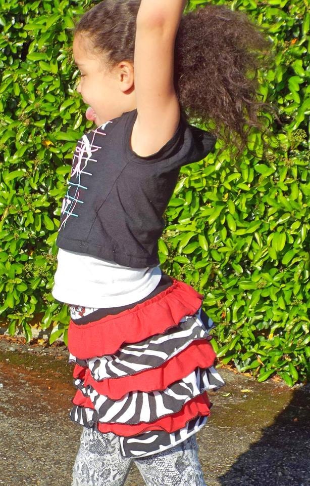 The Perfect Cartwheel Ruffle Shorts PDF Sewing Pattern - Etsy